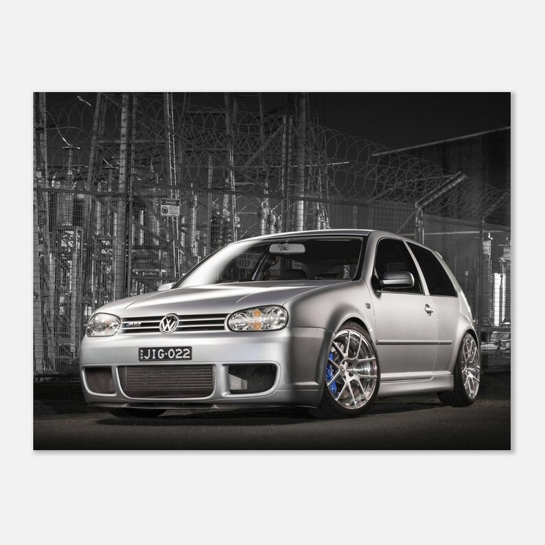 Volkswagen R32 Golf Poster Print - Etsy