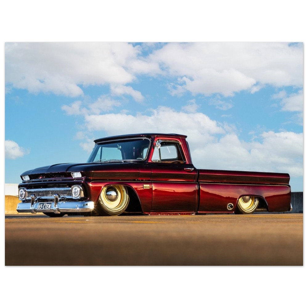 Chevrolet C10 Custom Truck Poster Print - Etsy