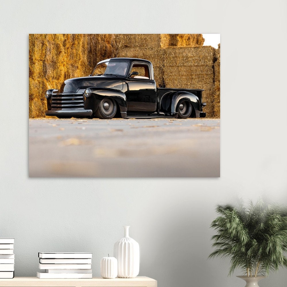 1949 Chevrolet Pickup Truck Poster Print | Classic Truck | 3 Sizes ...