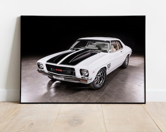 Holden 1971 HQ GTS Monaro hanful A3 Print off Original Pencil Drawing ...