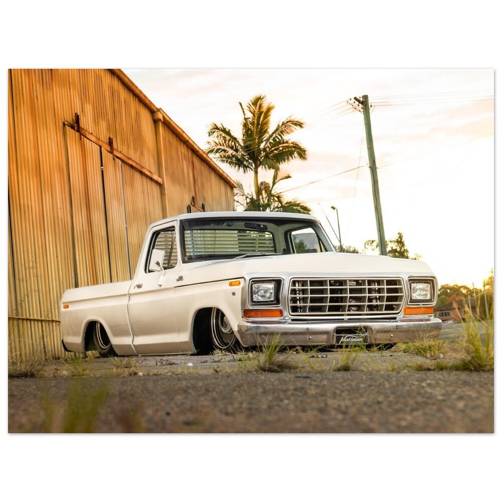 Ford F100 Custom Truck Poster Print - Classic Truck | 3 Sizes Available ...