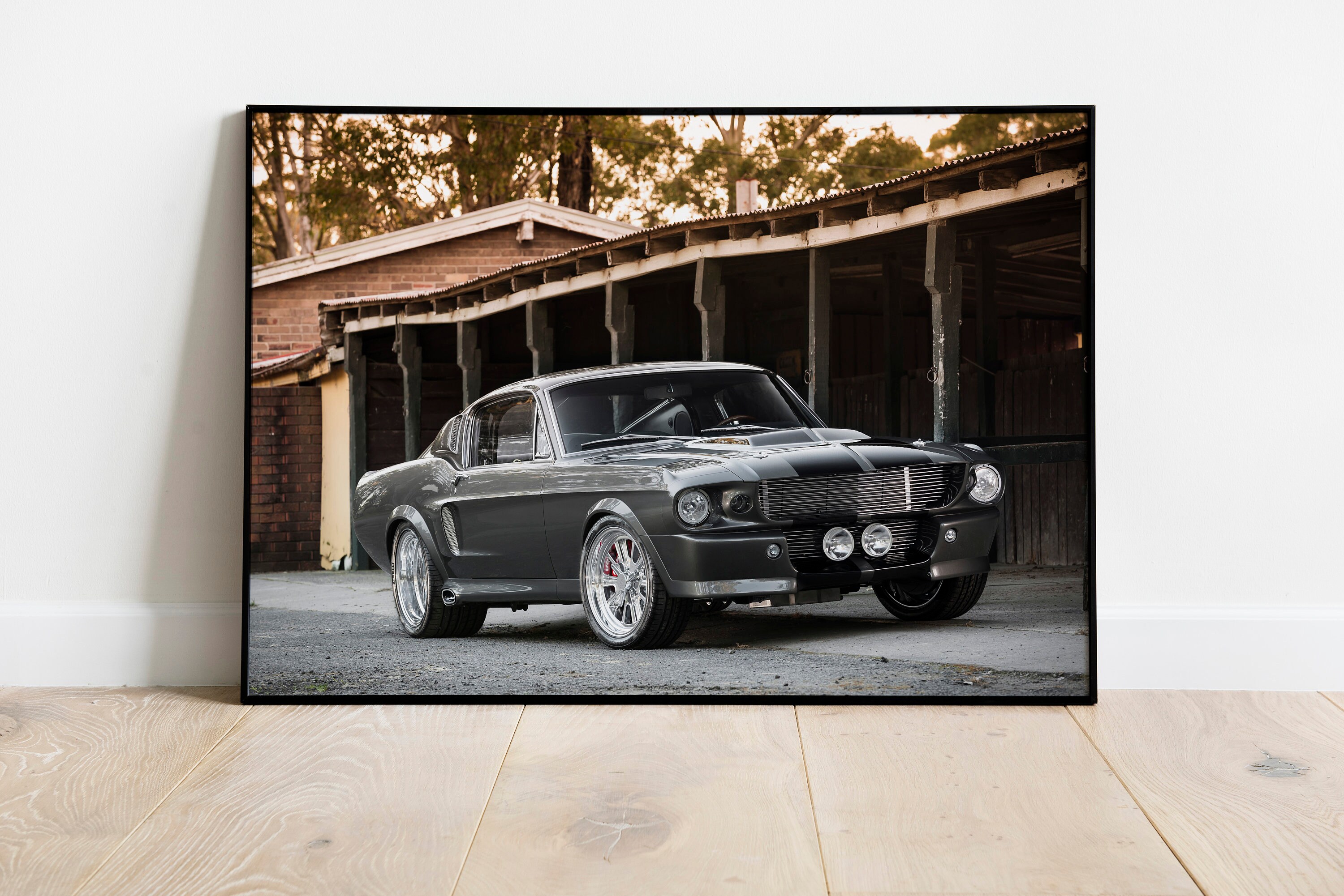 Ford Mustang Fastback Eleanor | Shelby Poster Print - American Muscle ...