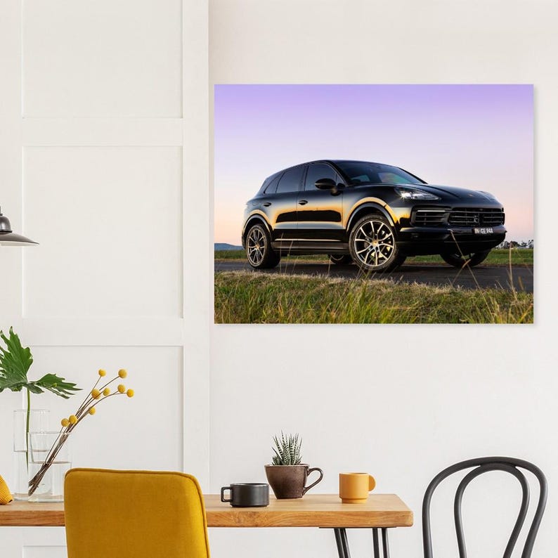 Porsche Cayenne Poster Print - Etsy