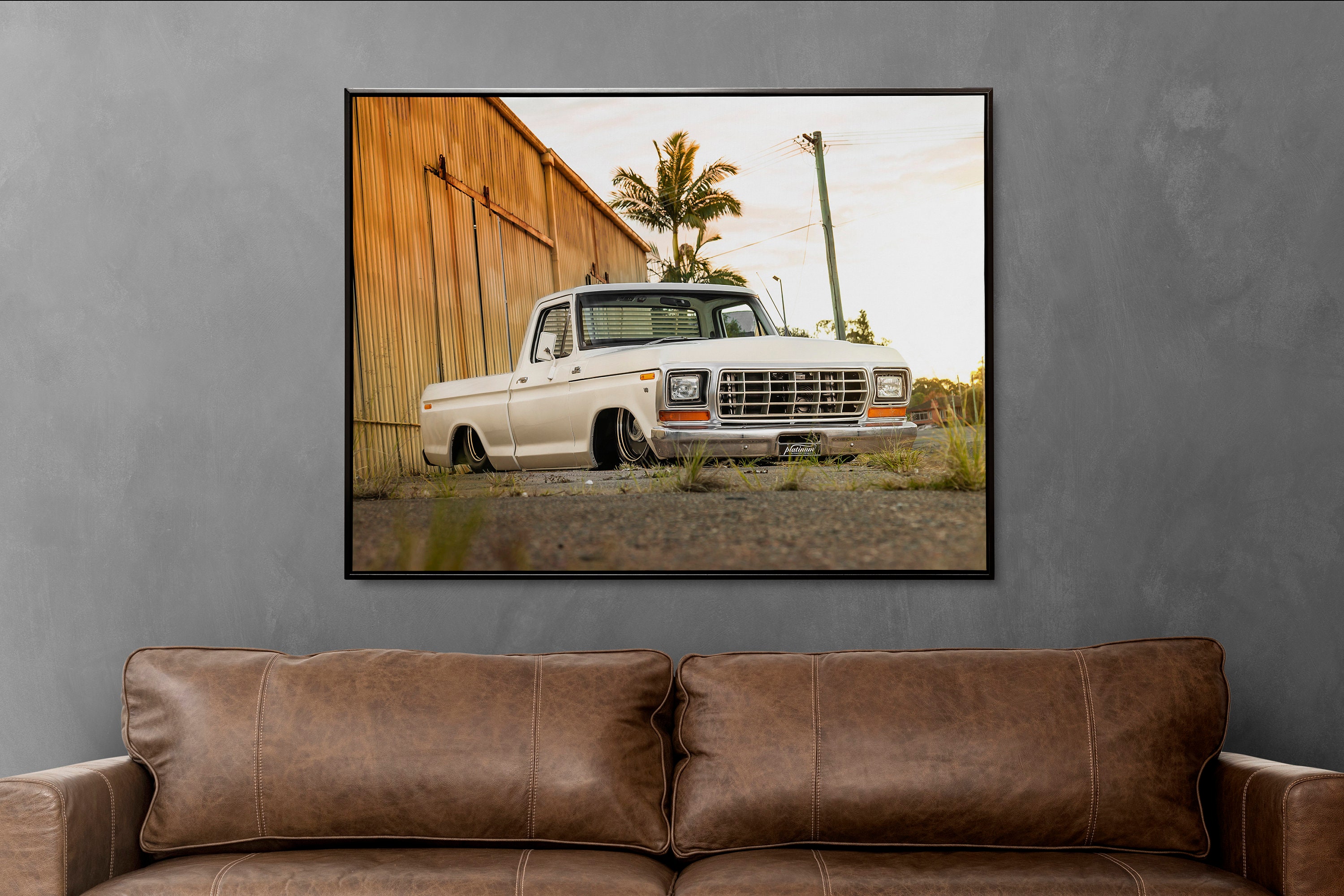 Ford F100 Custom Truck Poster Print - Classic Truck | 3 Sizes Available ...