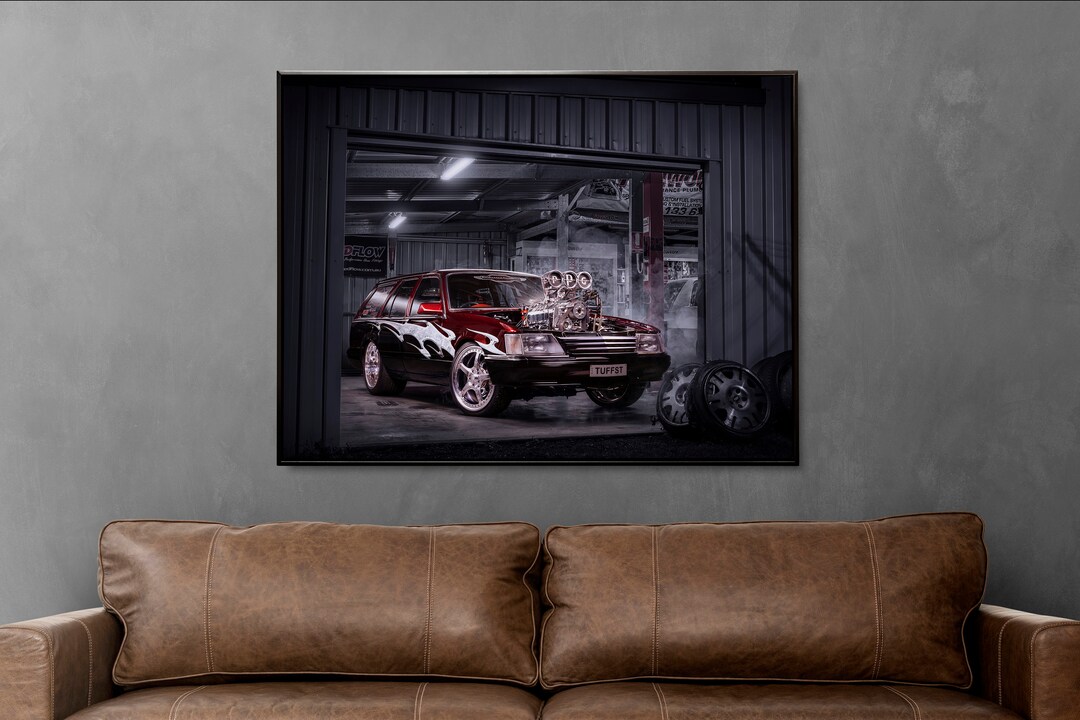 Holden VC Commodore Wagon Poster Print - HDT / Supercharged / Classic ...