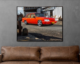 Holden VK Commodore Street Machine A3 Print off Original Pencil Drawing ...
