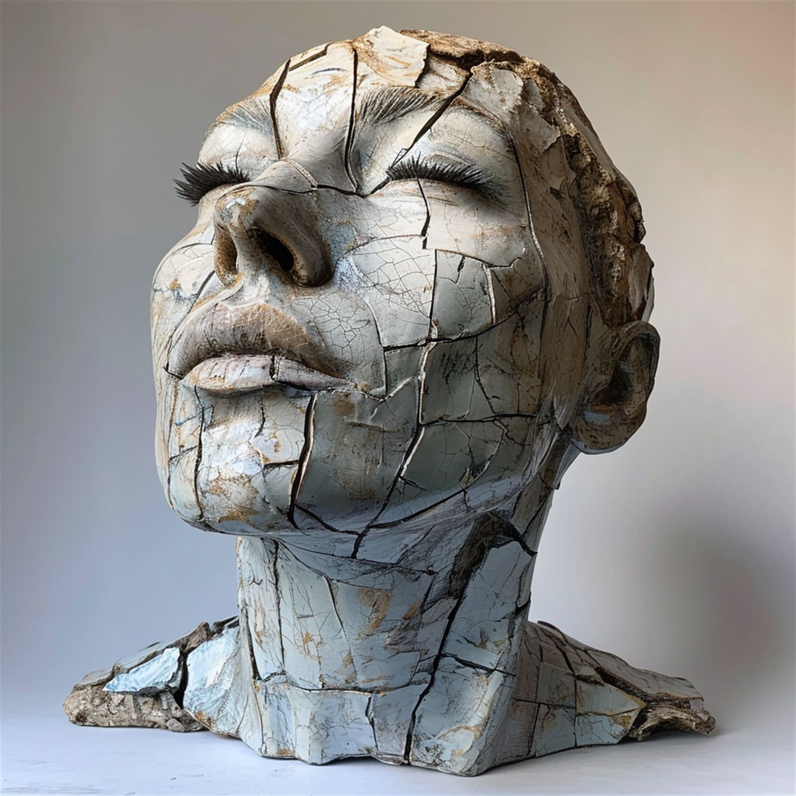 Hand Painted Sculptures Creating Artful Displays - Etsy