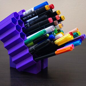 3D Printing, Markers Stand, Pencil Stand - Etsy