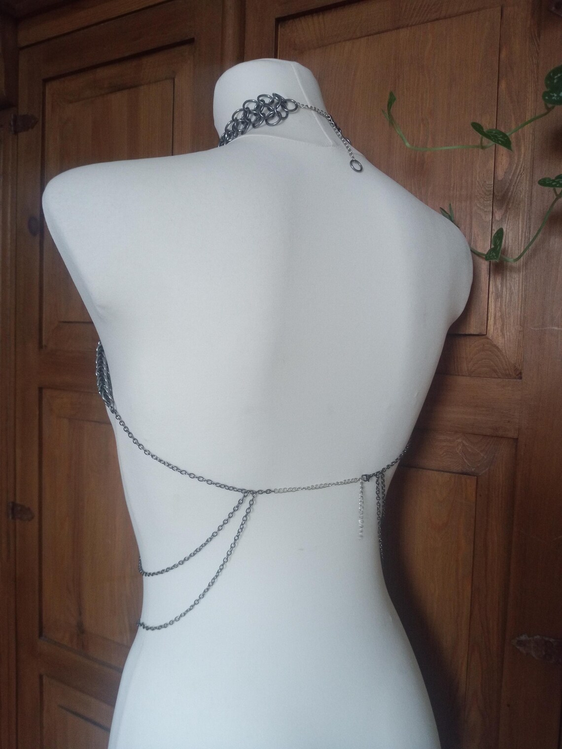 Chainmail Chest Harness biforum - Etsy
