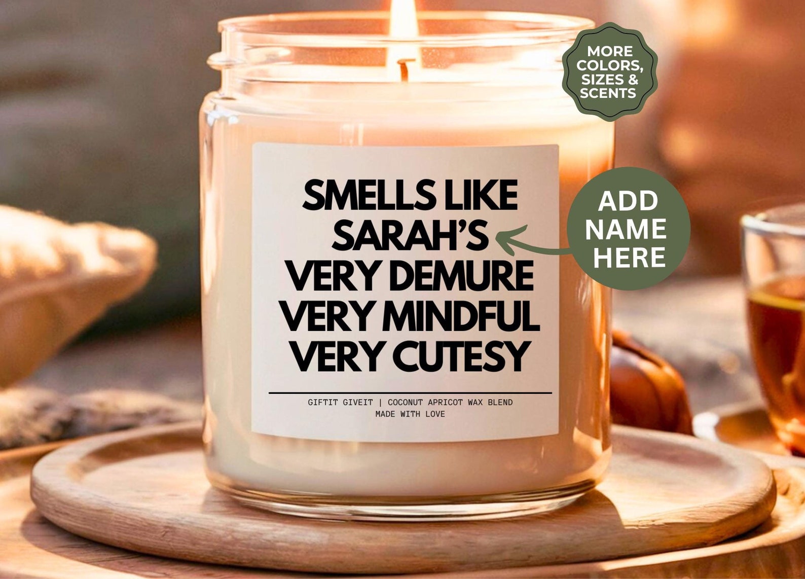 Smells Like She's Very Demure Very Mindful Very Cutesy Candle Best ...