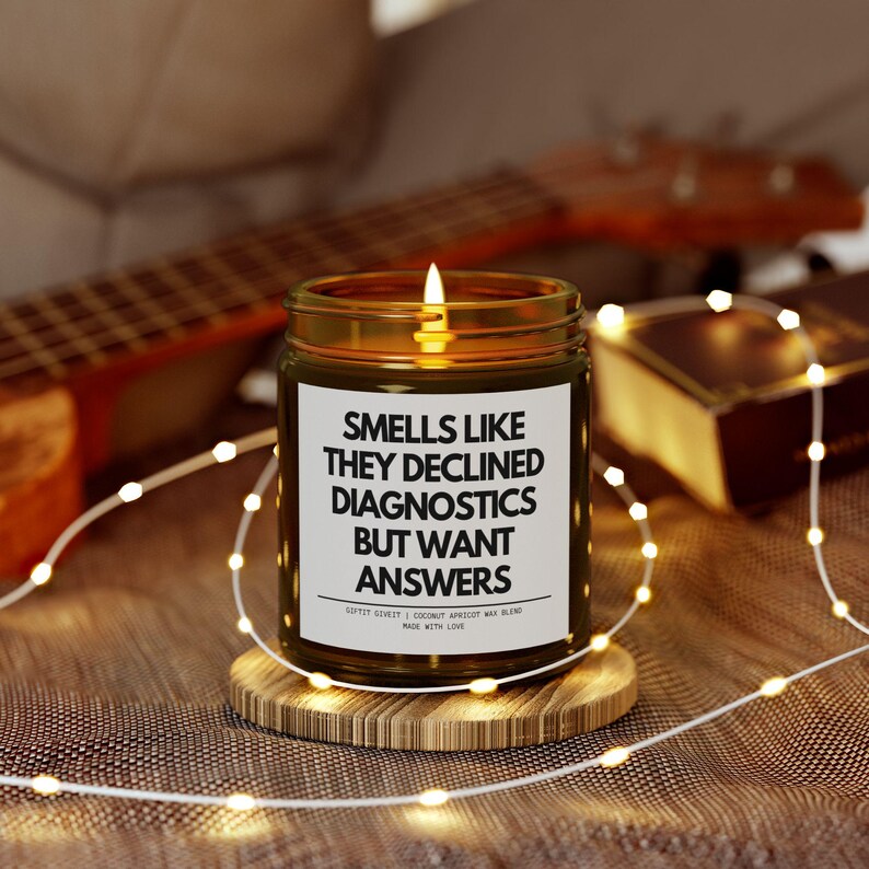 Vet Techs Funny Candle Funny Veterinary Gifts Vet Tech Gift Funny ...