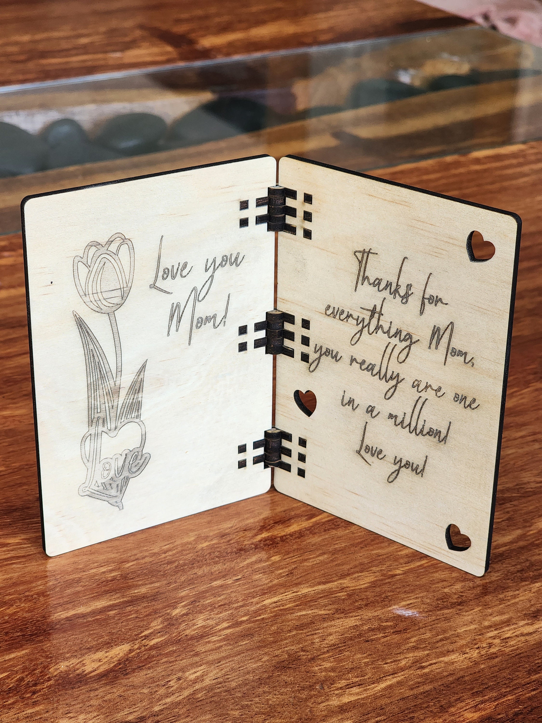 Laser Cut Mother's Day Card Bundle – Folding Gift Card SVG (digital ...