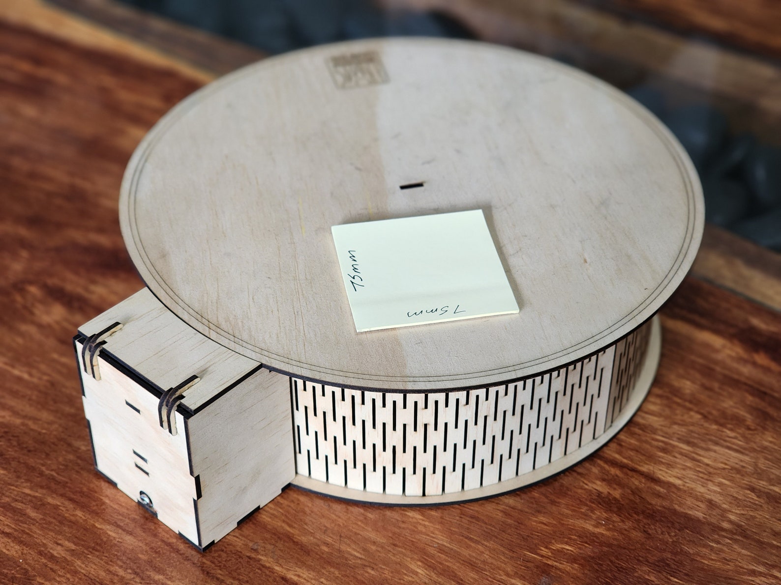 ROTATING DISPLAY Vector File for Laser Machines 3mm Ply. Lazy Susan Svg ...