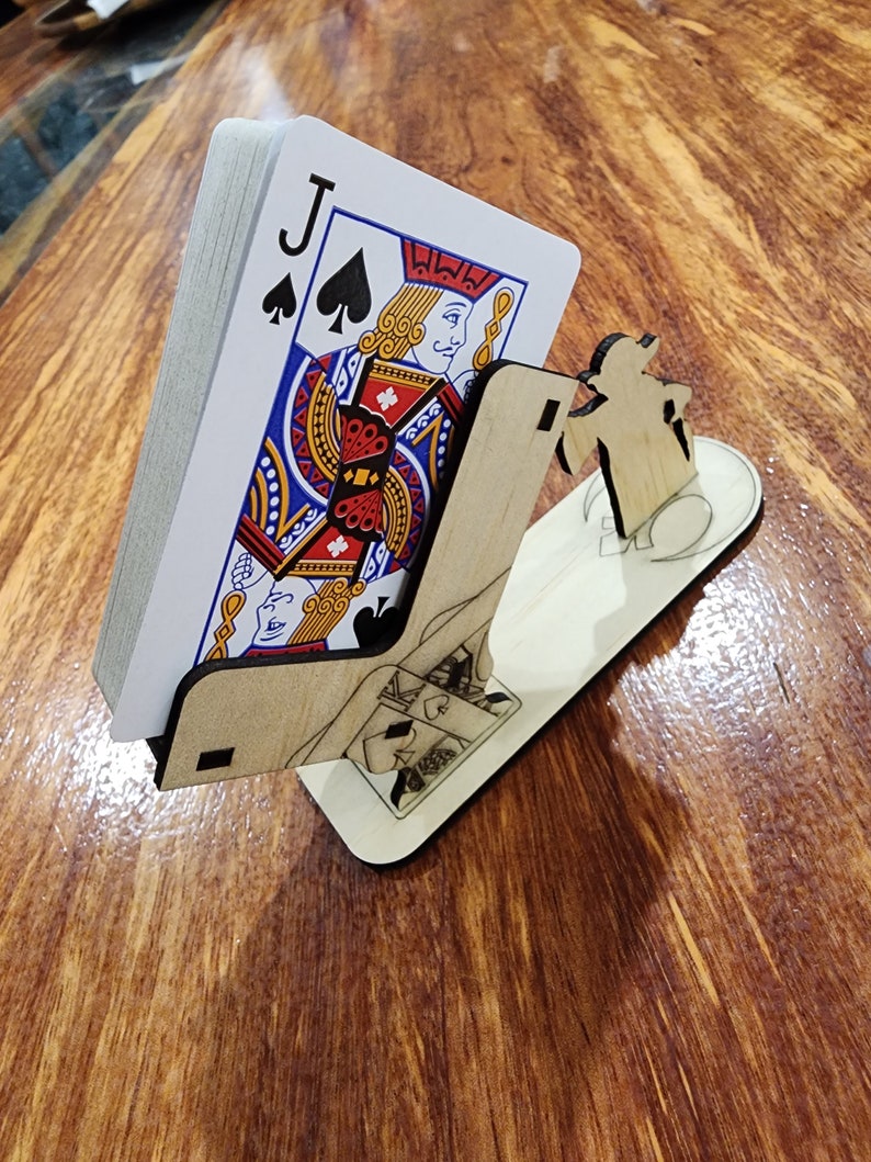 Laser Cut Files UNO and Standard Playing Cards Holders - Etsy
