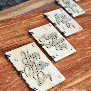 MOTHERS DAY CARD Folding Gift Card Bundle - Folding Flat Design, Gift ...