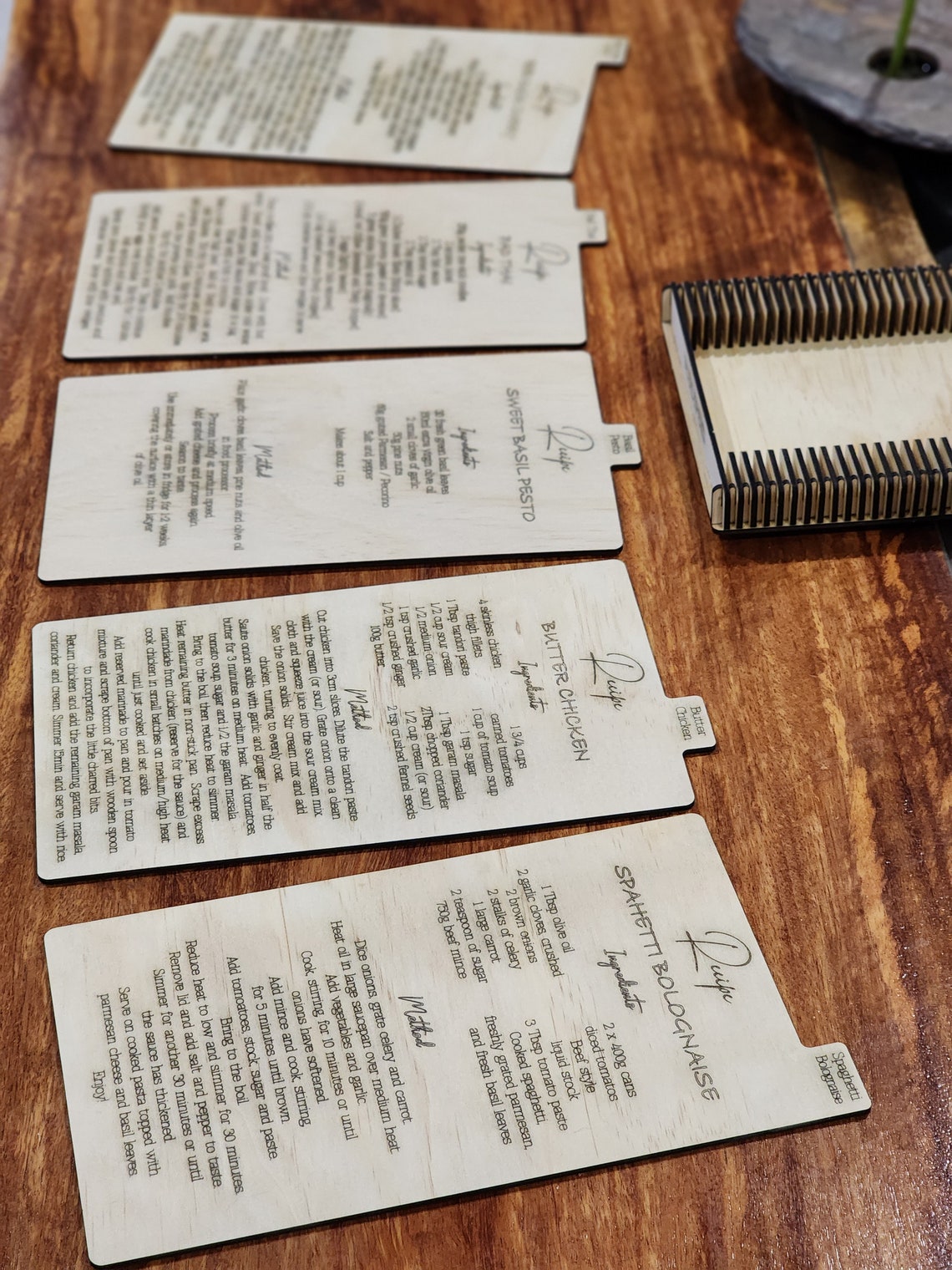 KITCHEN CONVERSION CHART With Bonus Recipe System Laser Cut File Built ...