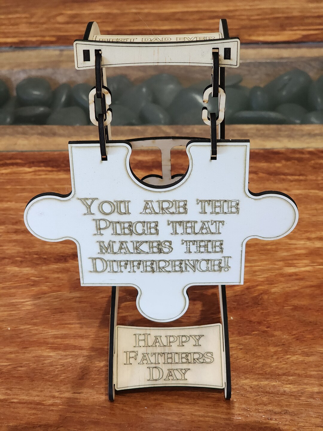FATHERS DAY JIGSAW Display Swing Gift File! - Svg, Puzzle Happy Fathers ...