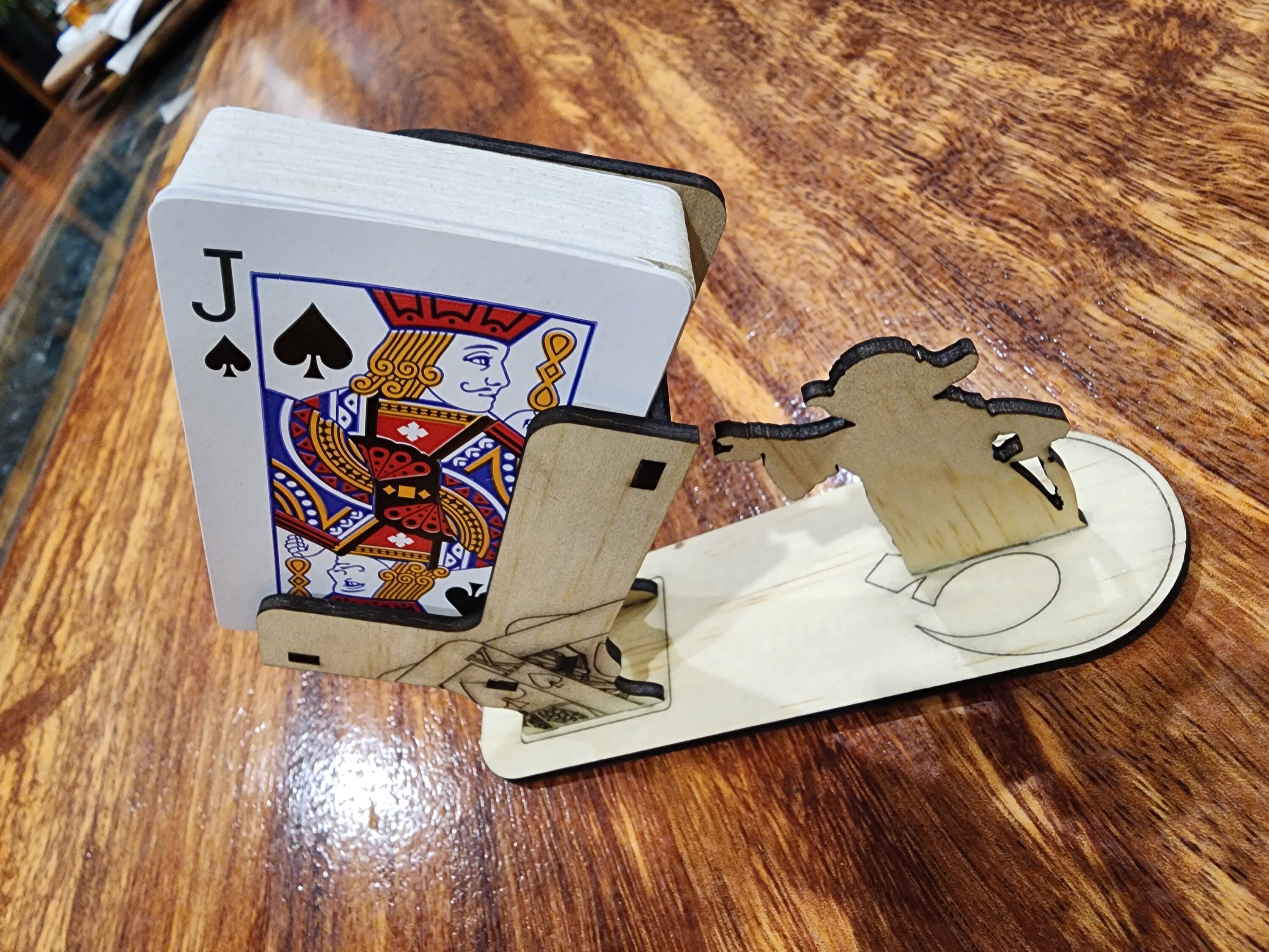 Laser Cut Files UNO and Standard Playing Cards Holders - Etsy