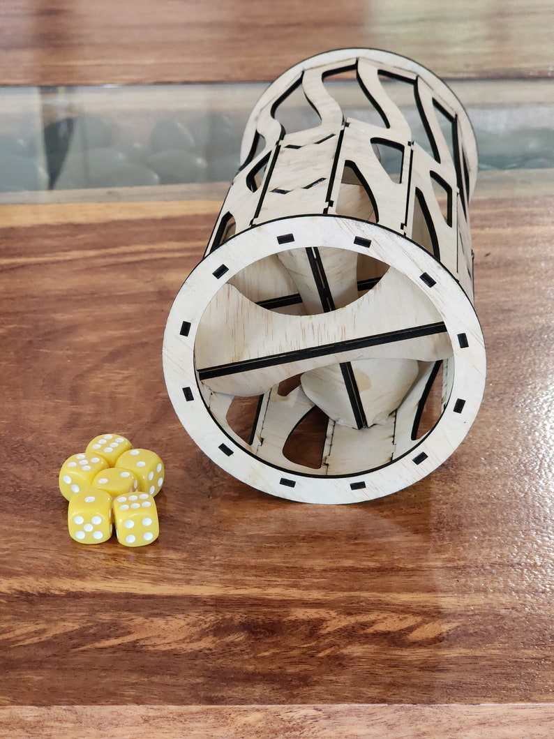 ULTIMATE DICE TOWER V2 , Results Visible From All Sides, Quick Game ...