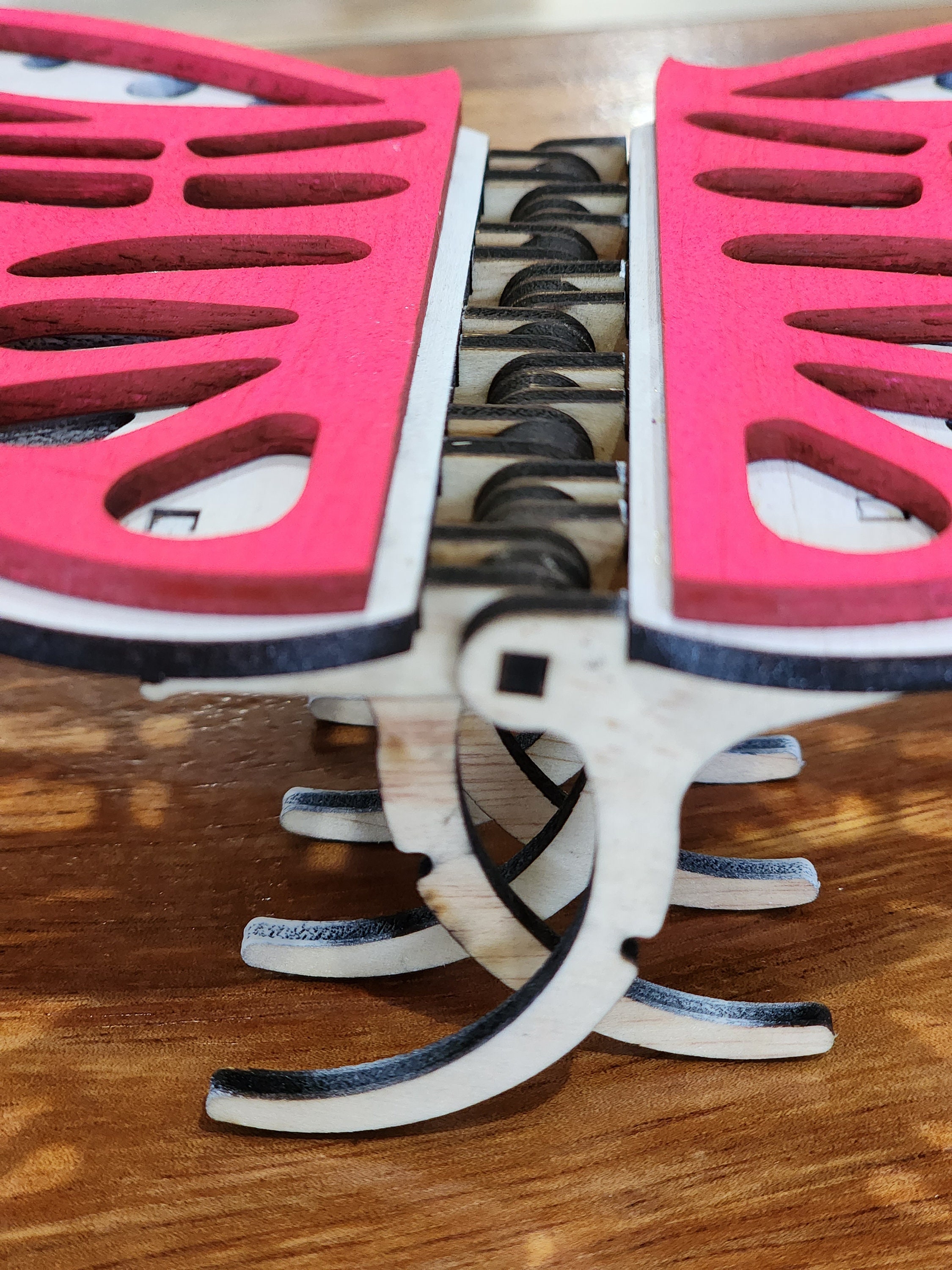 Laser Cut WORKING HAIR CLIP! (2 X Sizes) Actual Working Hair Claw Clips ...