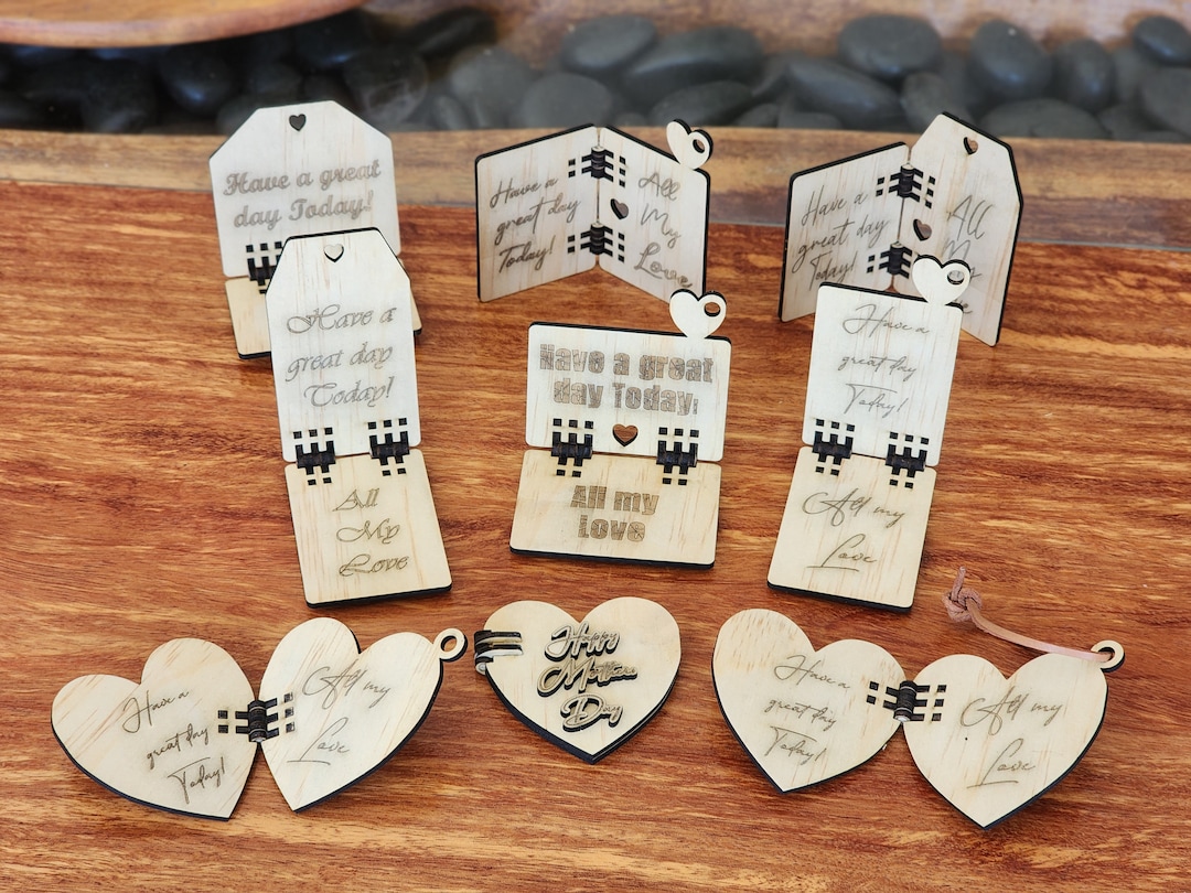 MOTHERS DAY Folding GIFT Tag Bundle 8 X Unique Hinged Tags Included ...