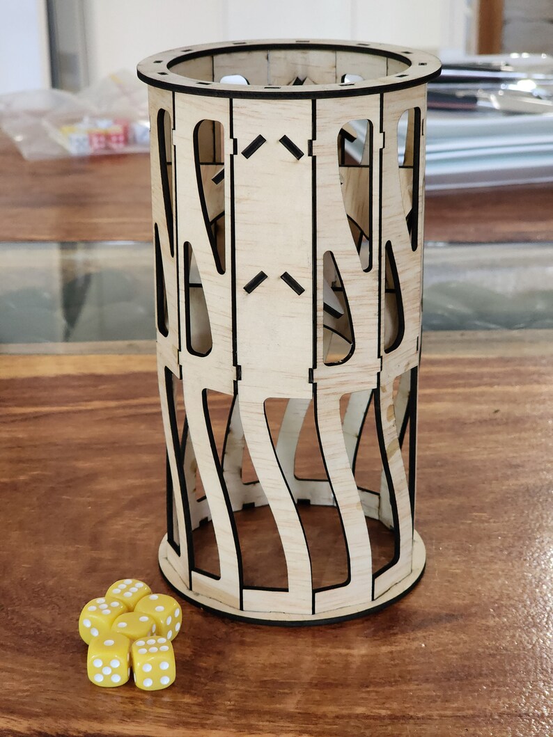 ULTIMATE DICE TOWER V2 , Results Visible From All Sides, Quick Game ...