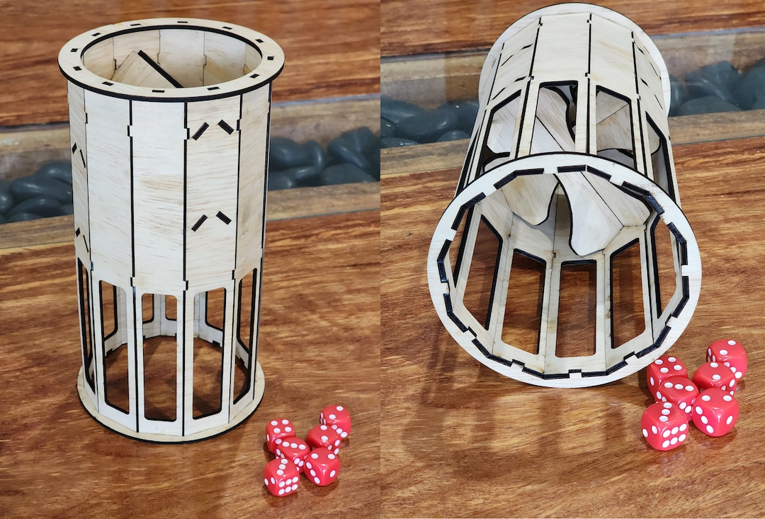 ULTIMATE DICE TOWER V1 , Results Visible From All Sides, Quick Game ...