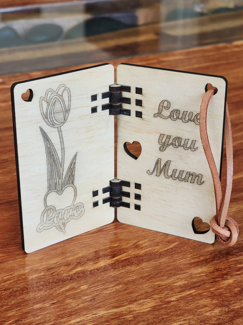 Laser Cut Mother's Day Card Bundle – Folding Gift Card SVG (digital ...