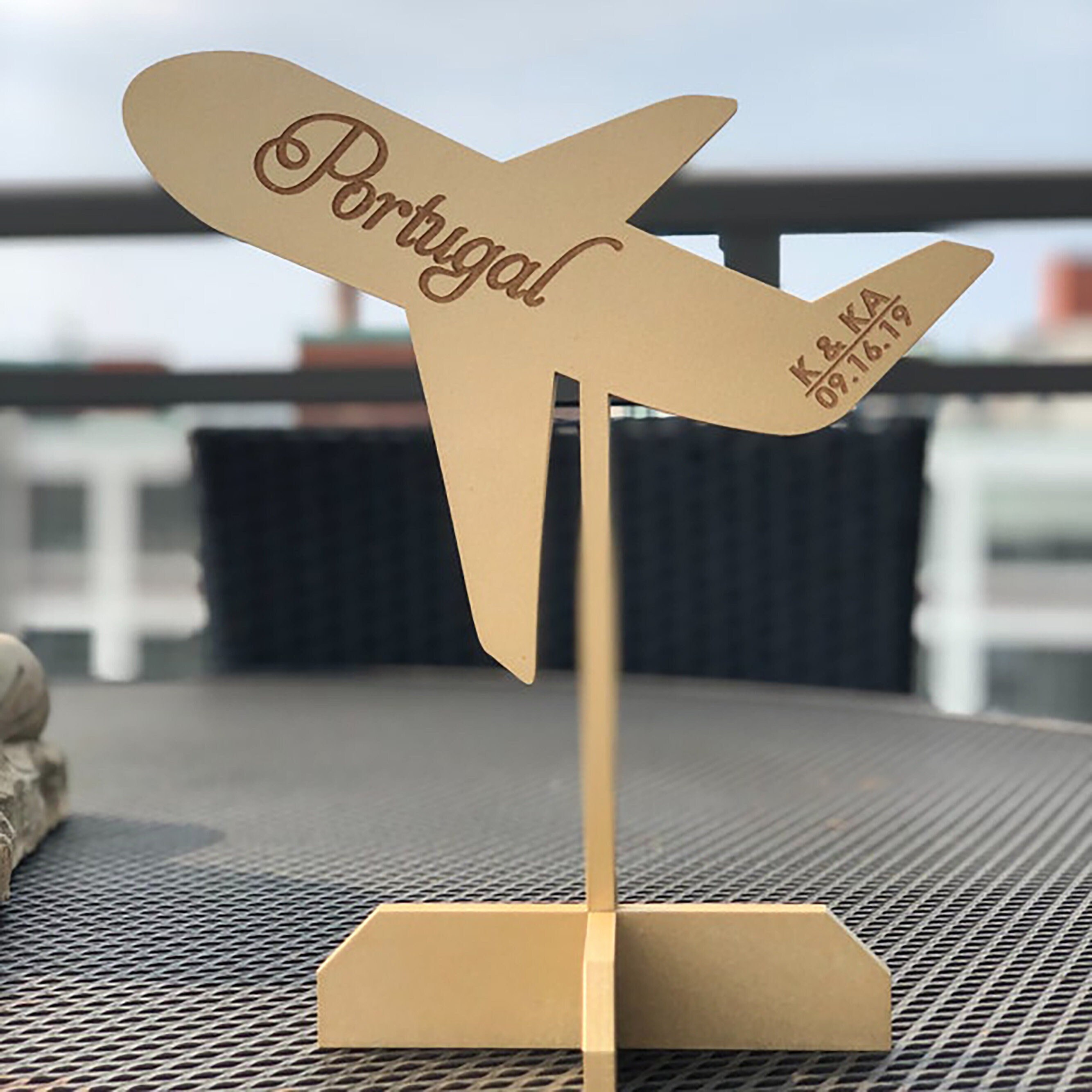 Airplane Customizable Wedding and Event Table Numbers - Etsy