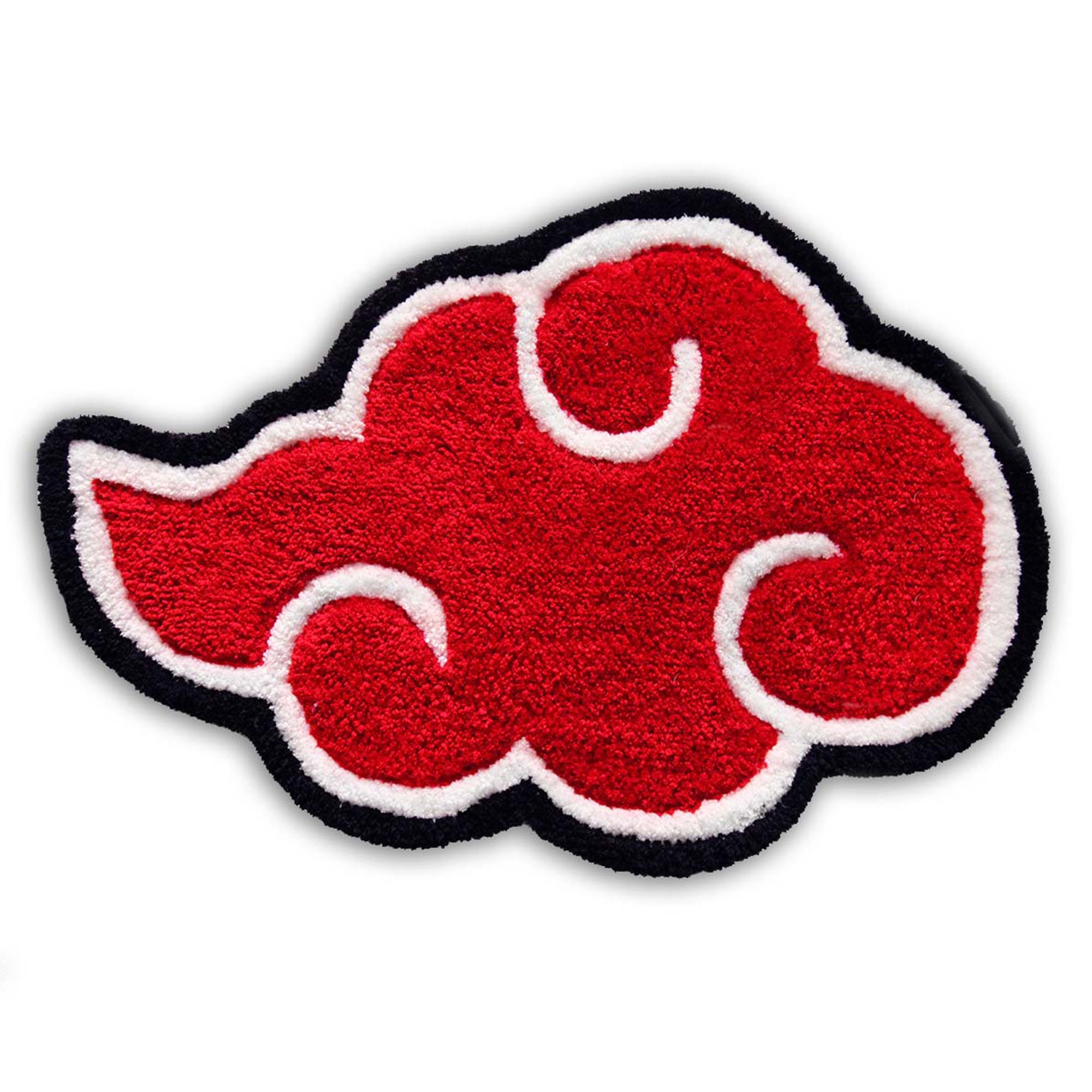 Akatsuki Handmade Rug Tufted Rug Naruto Rug Interior Rug Anime Rug - Etsy