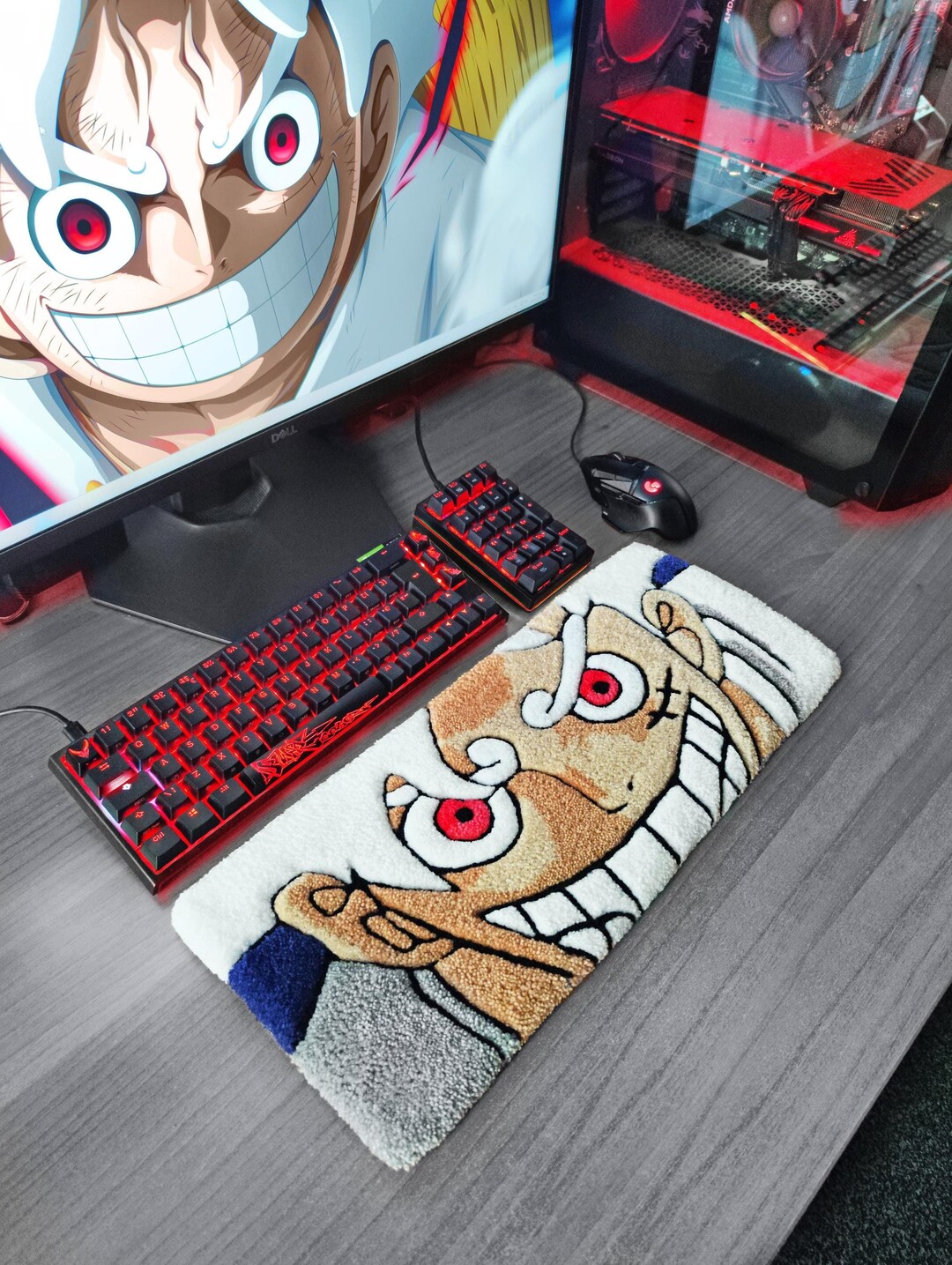Buy One Piece 3D Keyboard Rug Luffy Rug Gear5 Rug Anime Rug Online in ...