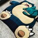 Snorlax Munchlax Handmade Rug Tufted Rug Pokemon Rug Interior Rug Anime ...
