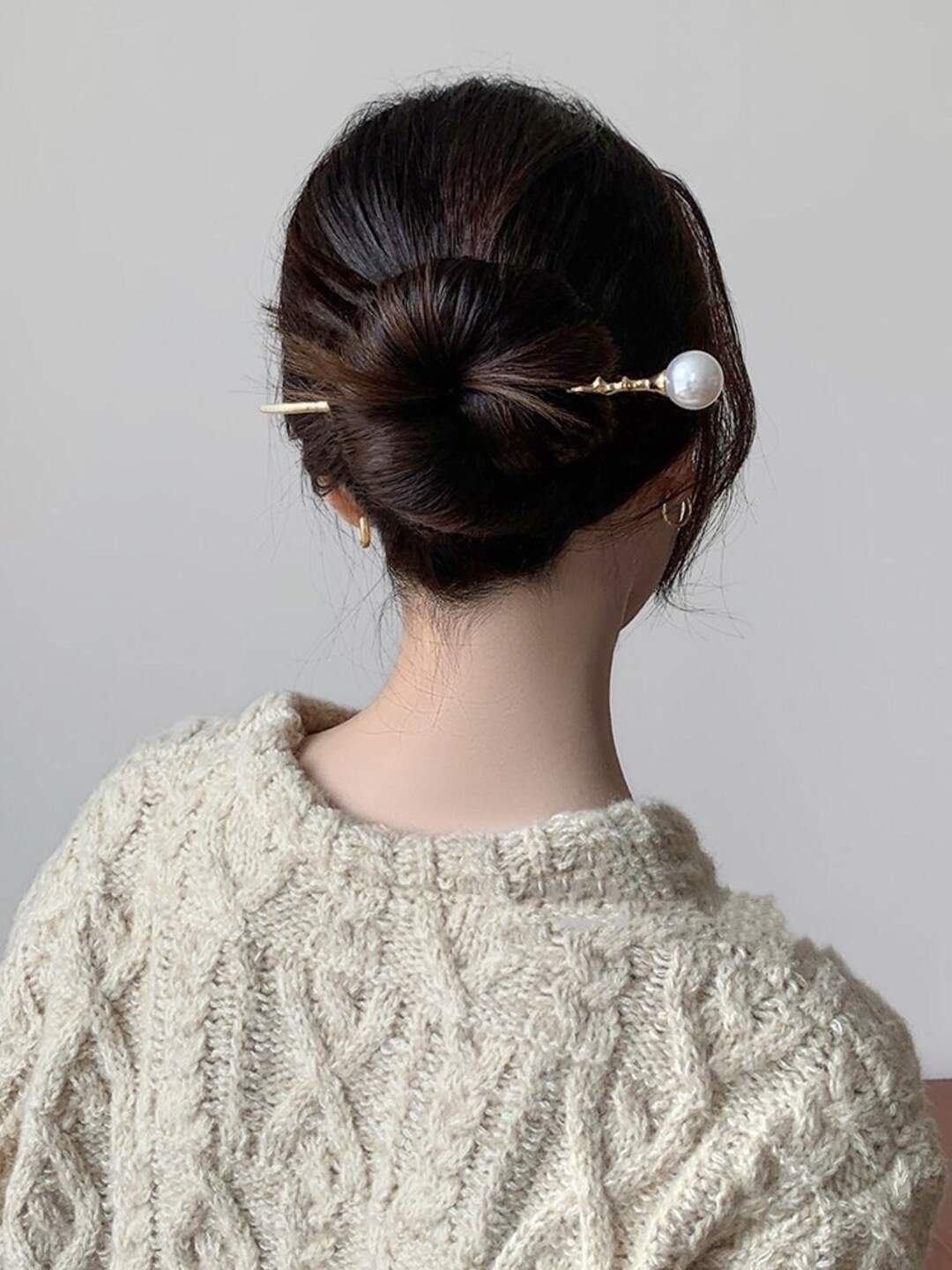 New Chinese Style Pearl Hairpin Ancient Style Hairpin Simple High-end ...
