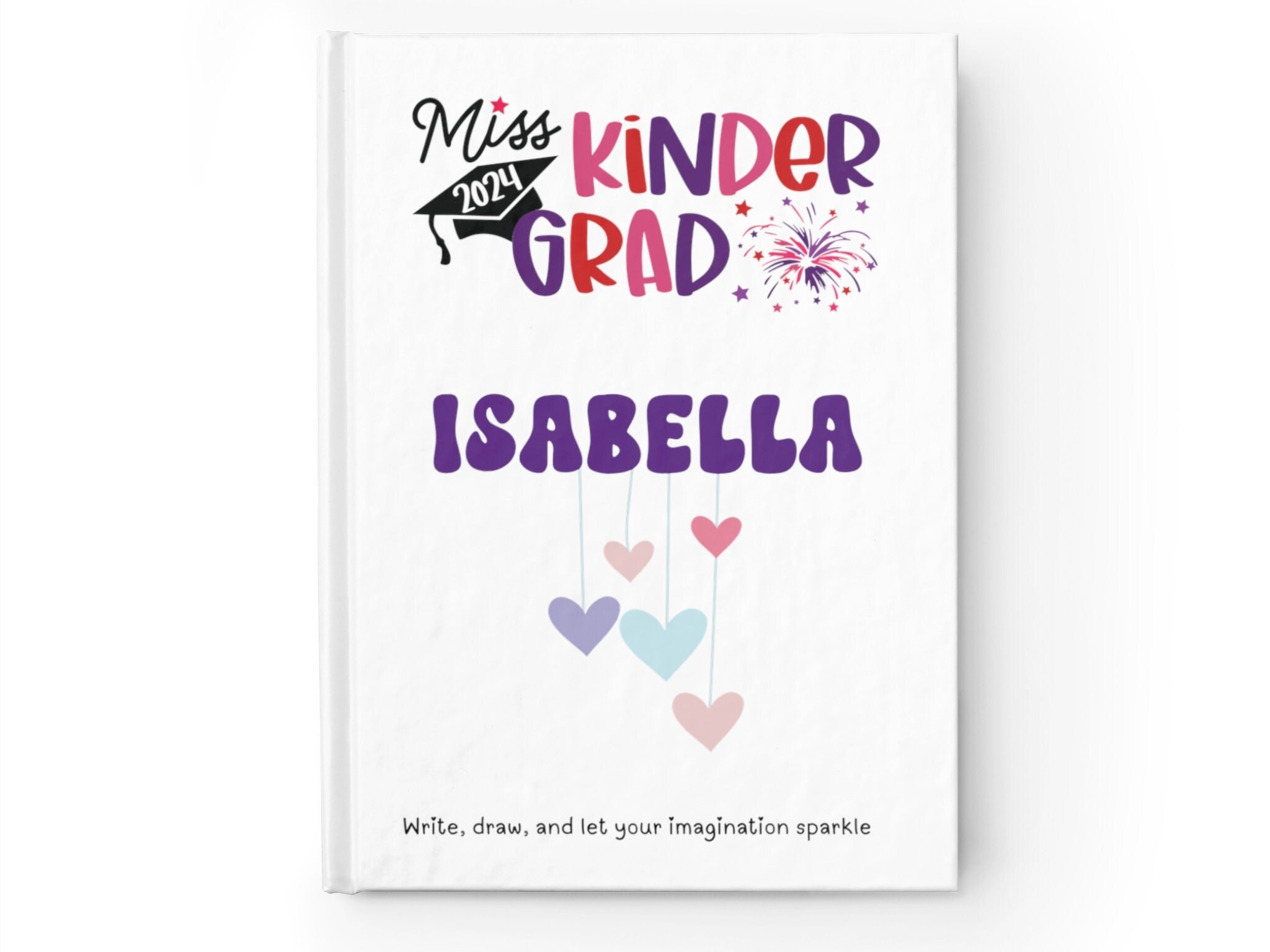 Personalized Kindergarten Graduation Gift for Your Daughter Journal ...