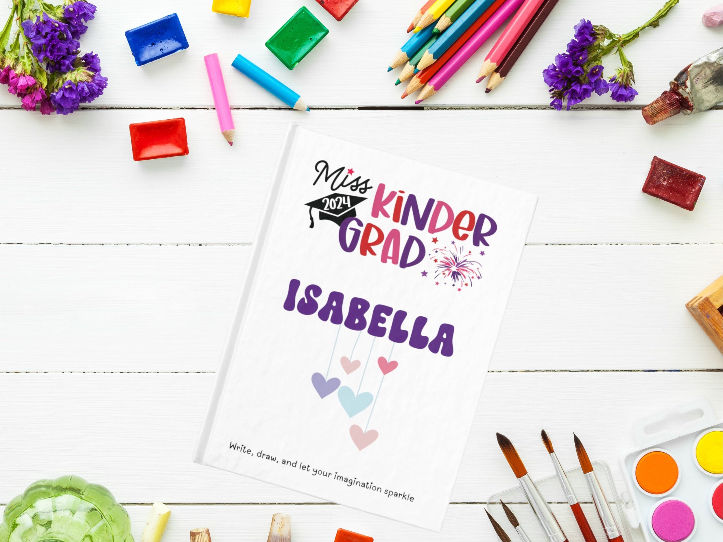 Personalized Kindergarten Graduation Gift for Your Daughter Journal ...