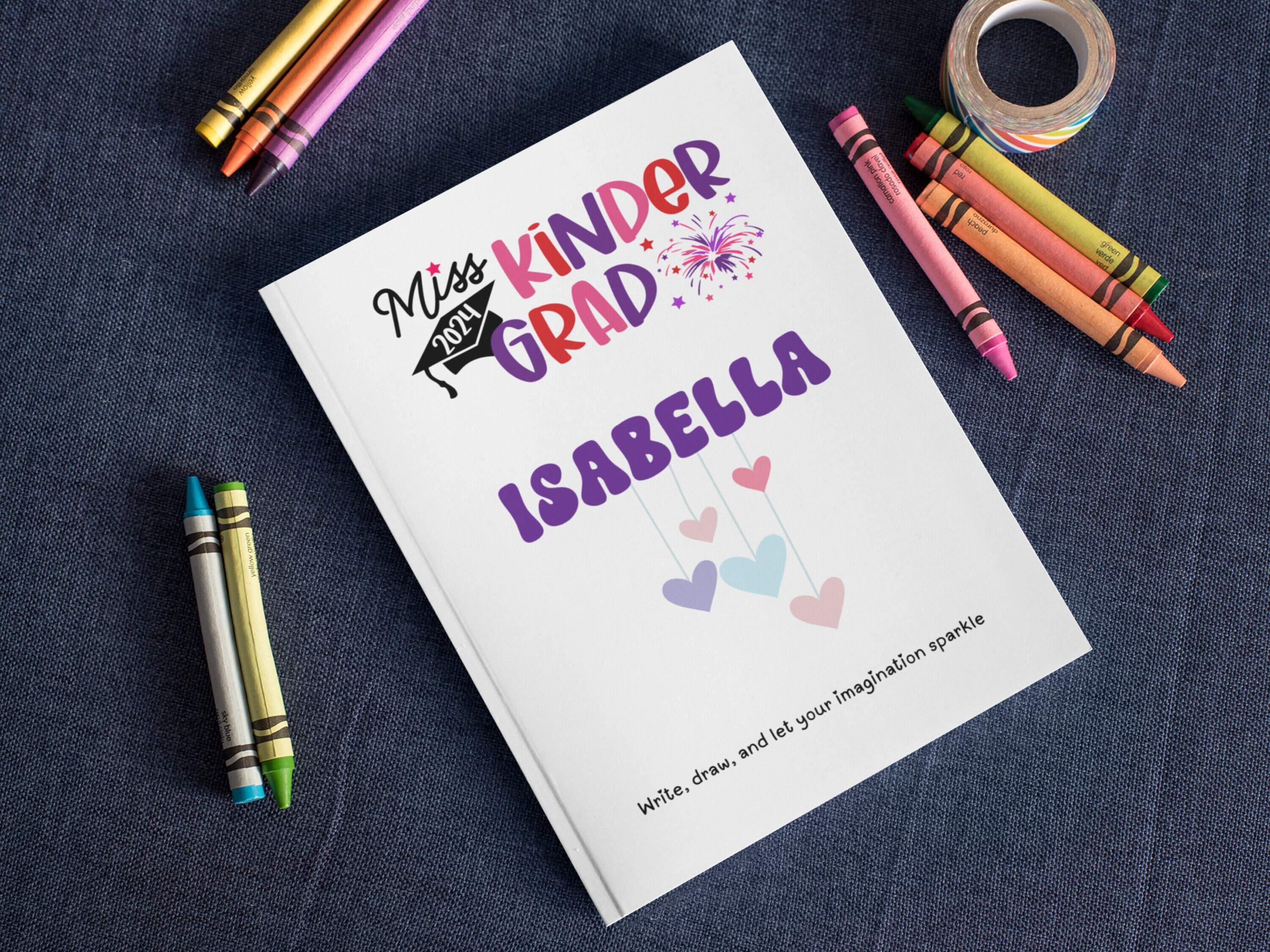 Personalized Kindergarten Graduation Gift for Your Daughter Journal ...