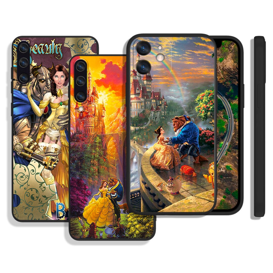 Beauty and the Beast Protective Cases for iPhone SE 12 13 14 15 16 Pro ...
