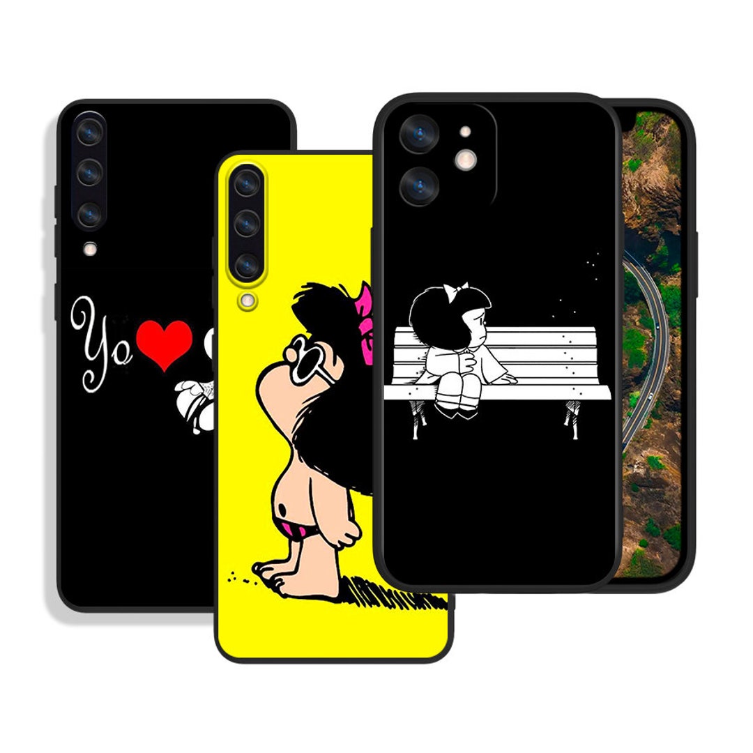 Cute Cartoon Girl Protective Cases for iPhone SE 12 13 14 15 16 Pro Max ...