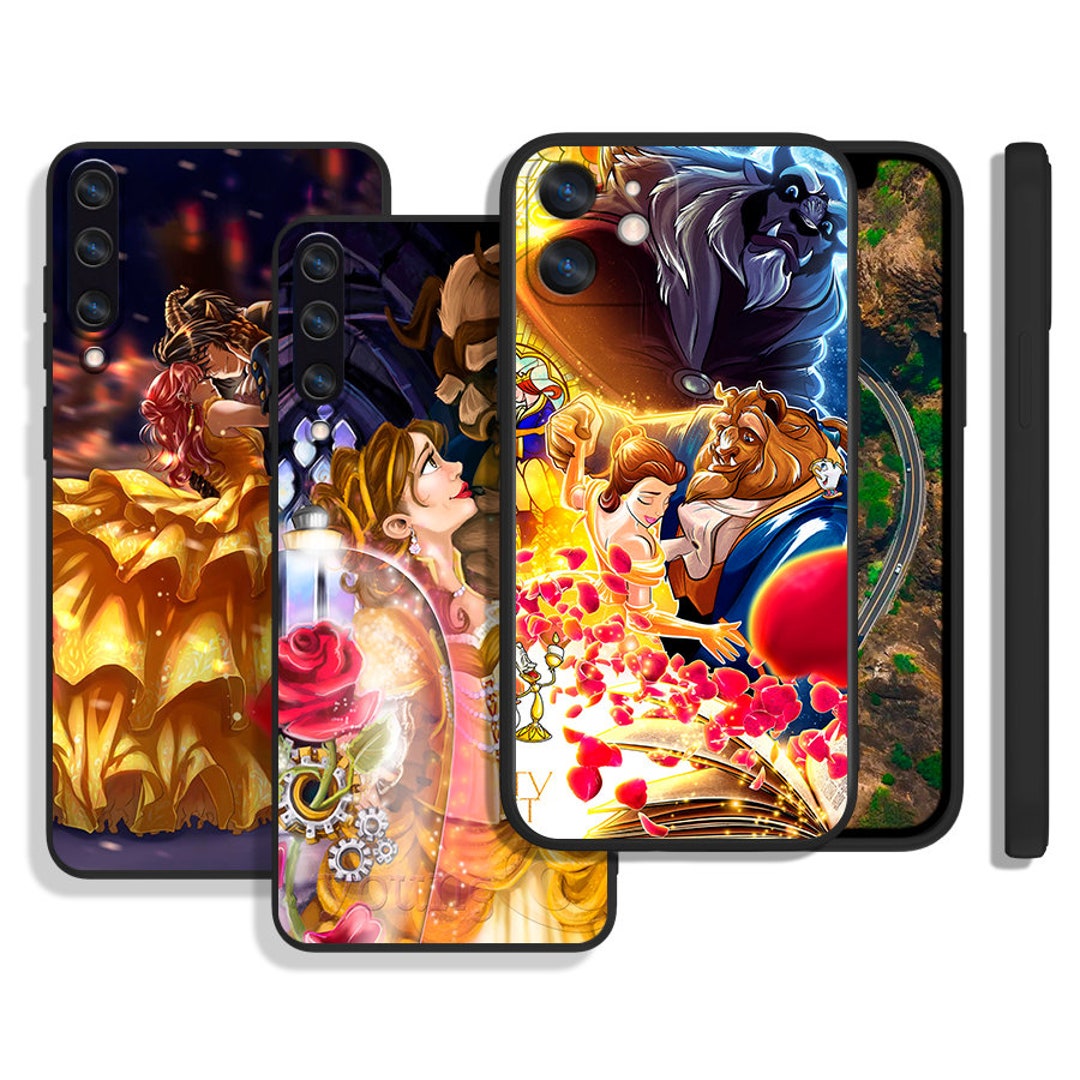Beauty and the Beast Protective Cases for iPhone SE 12 13 14 15 16 Pro ...