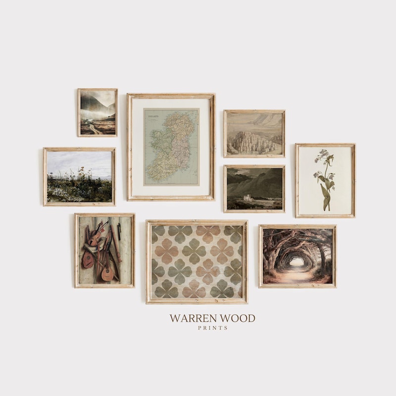 Rustic Irish Wall Art - Etsy