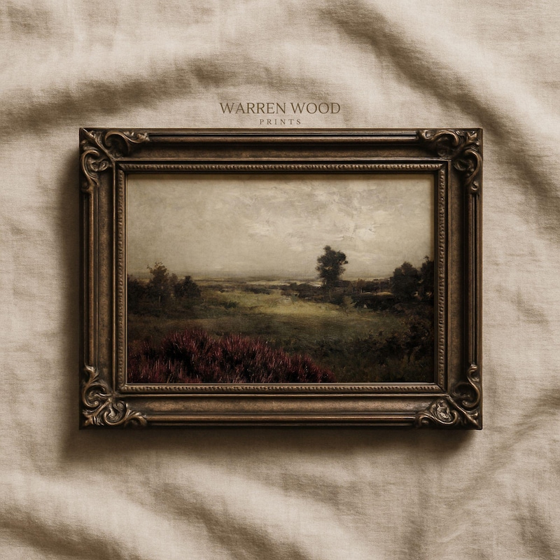 Moody Hills Wall Art - Etsy