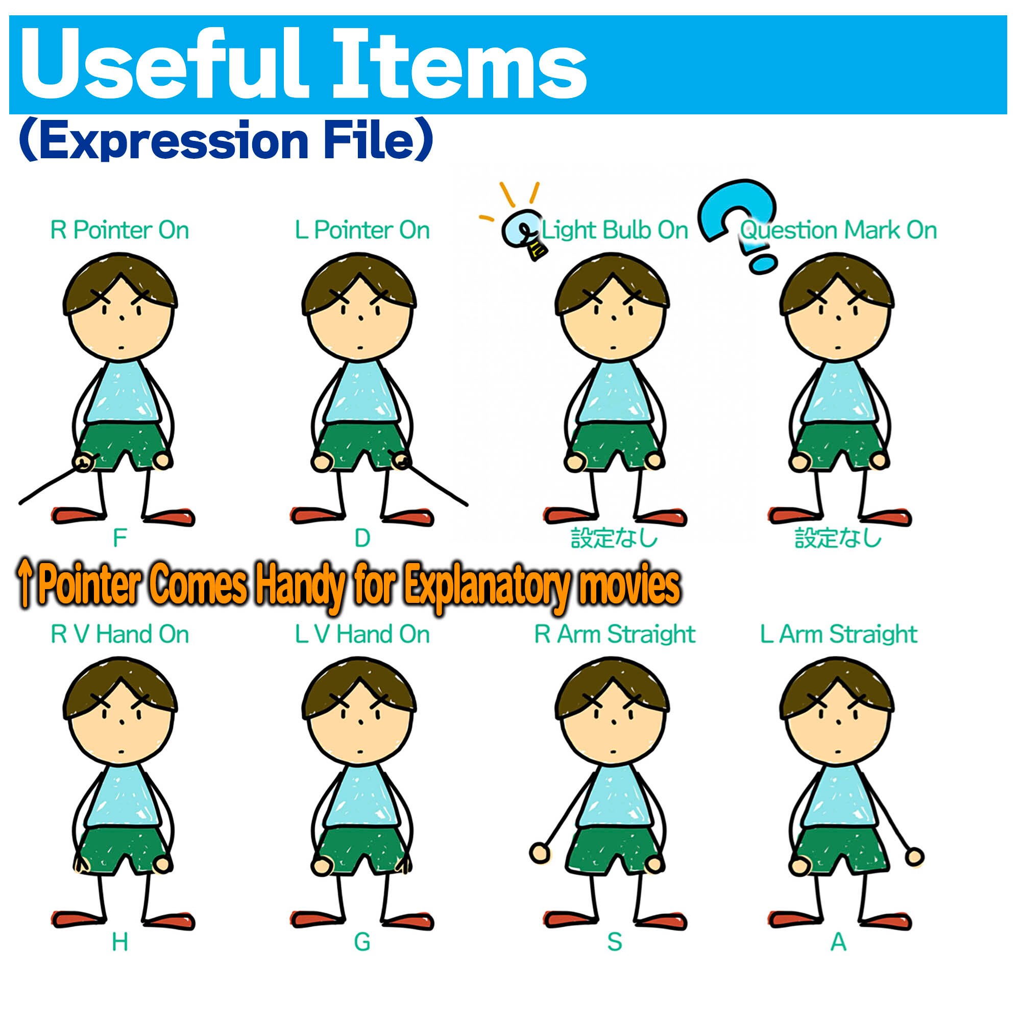 Live2d Vtuber Model/avatar [incredibly Rigged Doodle Boy (product Name ...