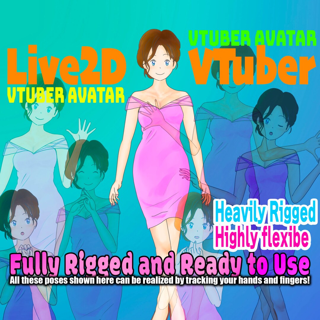 One Limited Edition- Custom Live2d Vtuber Model / Avatar [incredibly Rigged Cute Girl:kotoha ...