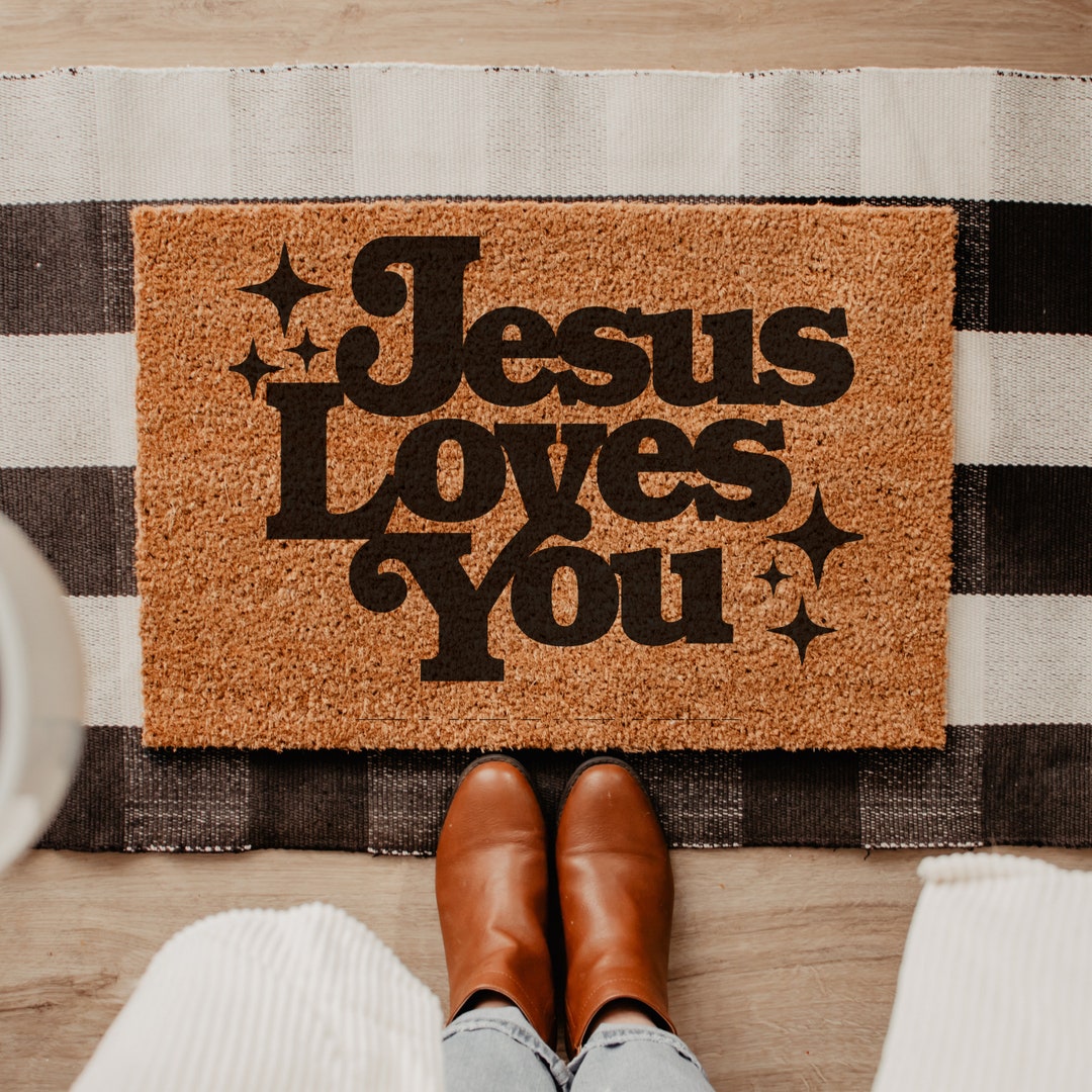 Jesus Loves You Gift Idea for Christian Home Decor for Families ...