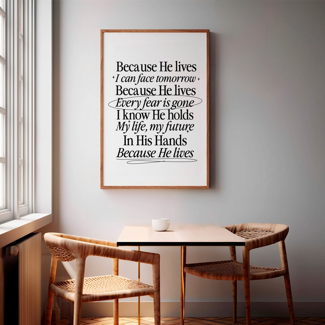 Faith Based Words of Encouragement Gift for New Home Wall Art Bedroom ...