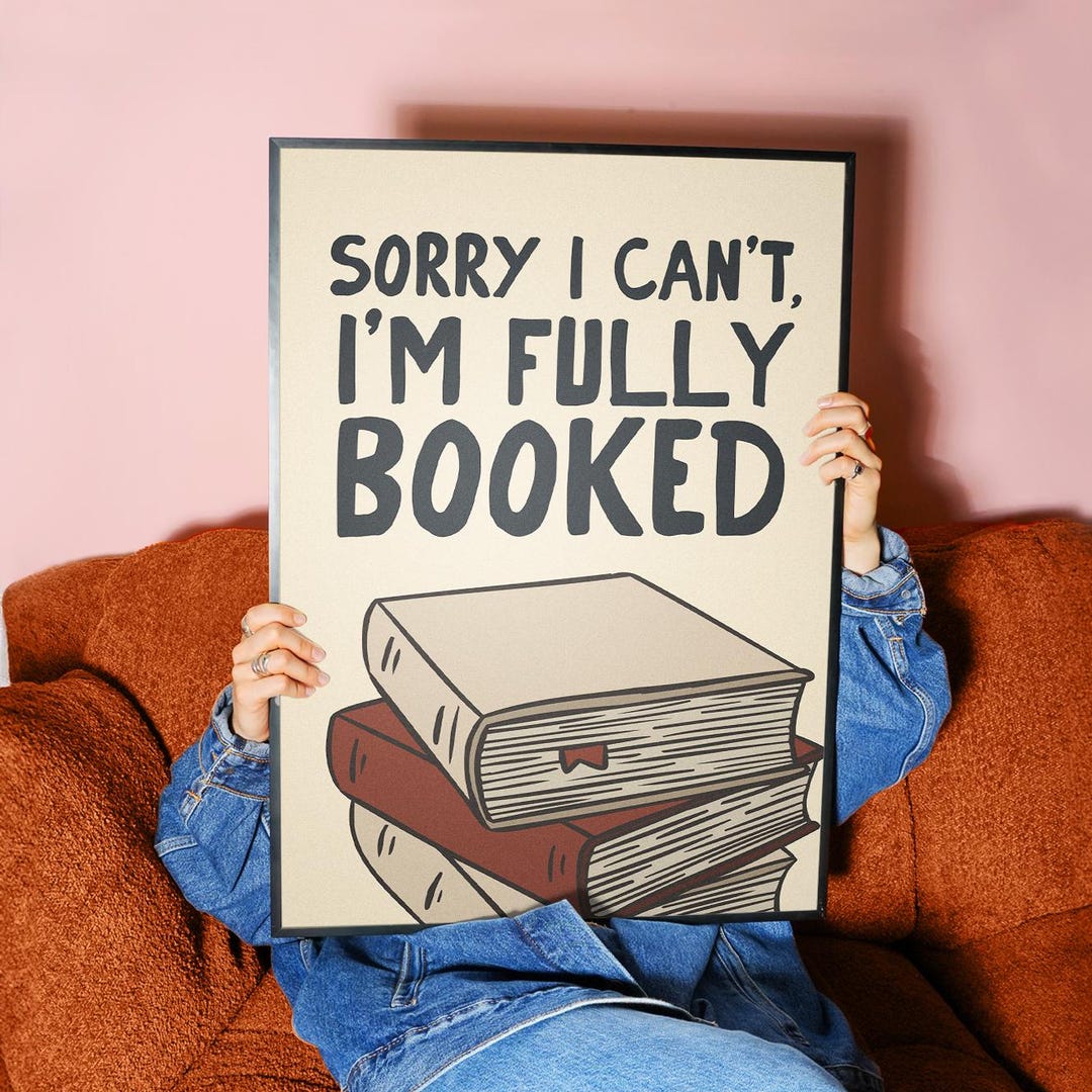 Stampa completamente prenotata - Divertente arte murale per amanti dei ...