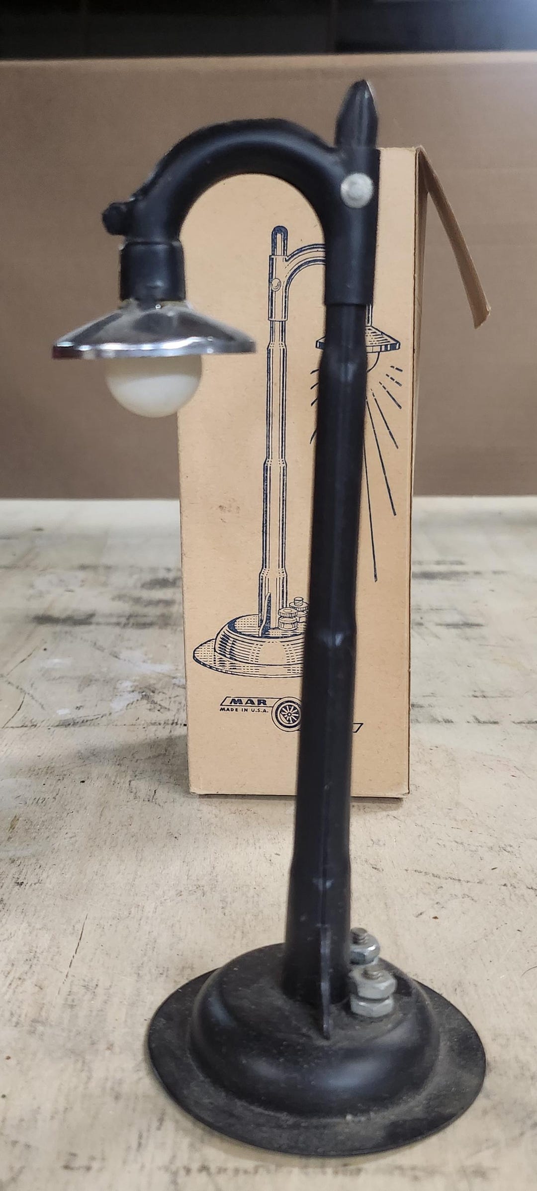 Train Street Light Model Train Railroad Lionel Original Box Vintage Toy ...