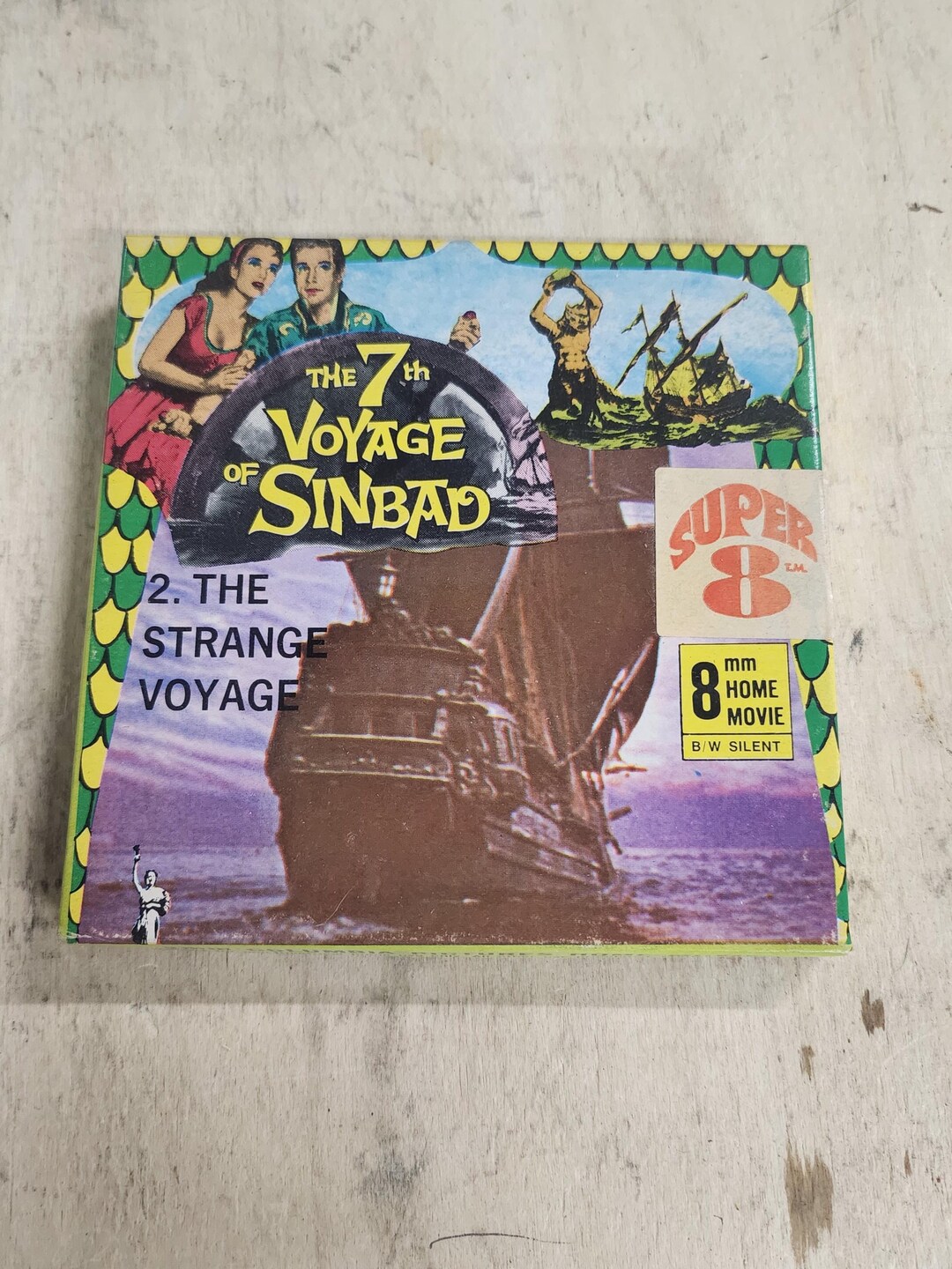 The 7th Voyage of Sinbad Vintage Movie File Real Nos Original Box ...