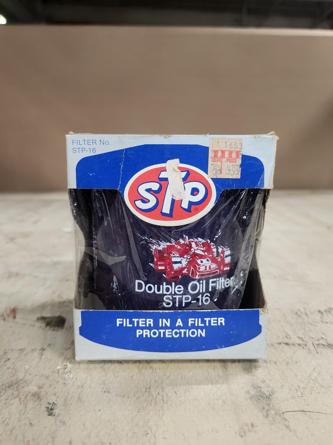 STP Oil Filer STP-16 NOS New in Original Box Car Truck Advertising ...