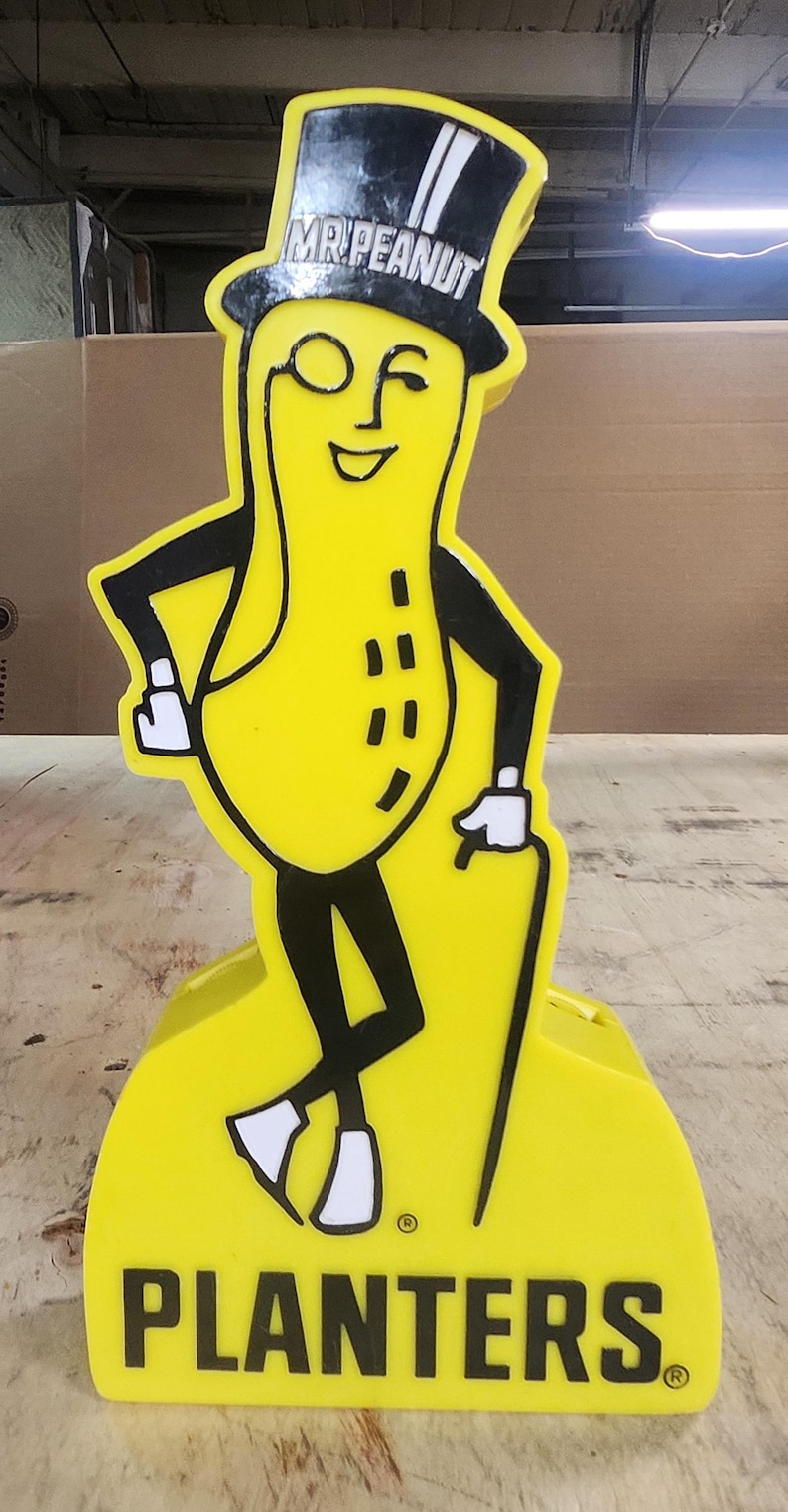 Mr Peanut Radio Planters Peanuts Battery Powered Vintage Original ...